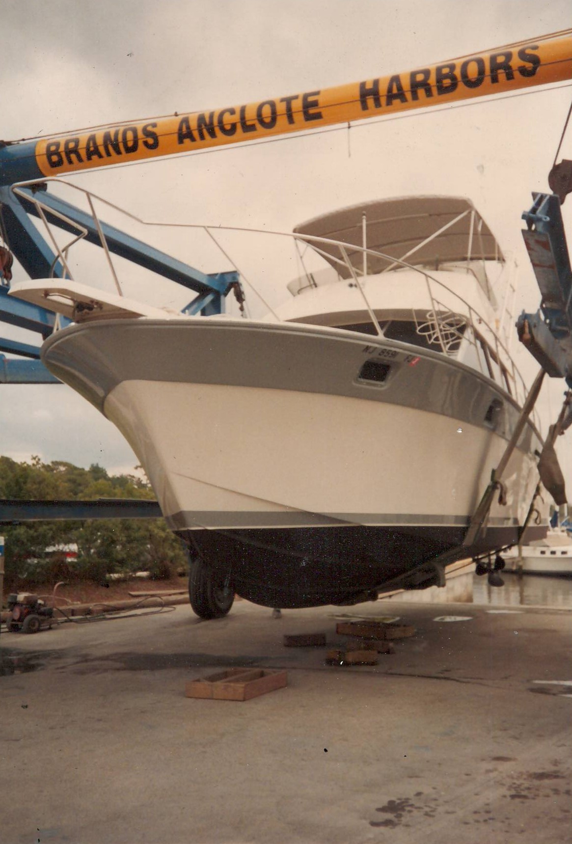 Some boats we painted in our marina 25 years ago ! | Brands Marine ...